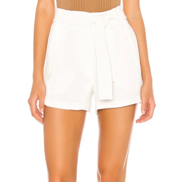 1. State | Shorts | State Textured Crepe Tie Waist Short | Poshmark